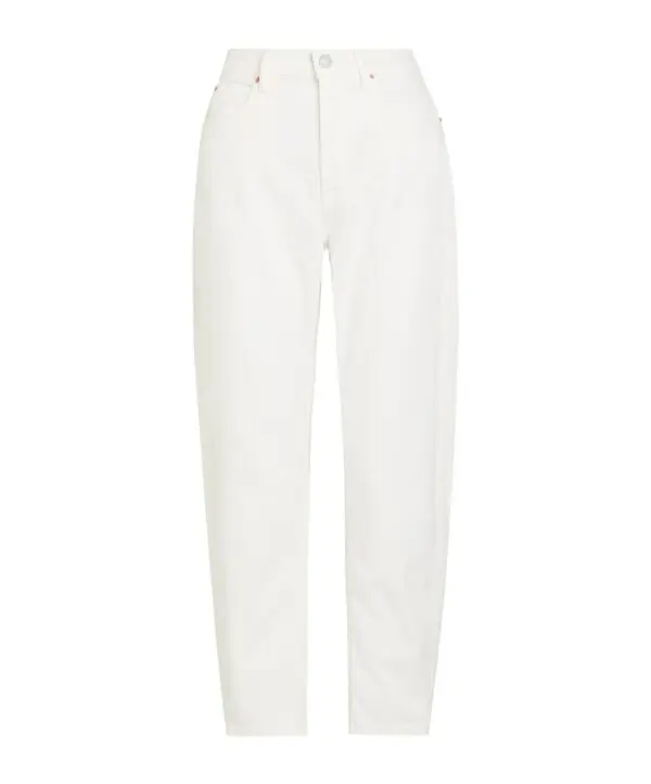 Polo Ralph Lauren Curved Tapered-leg Jeans - White