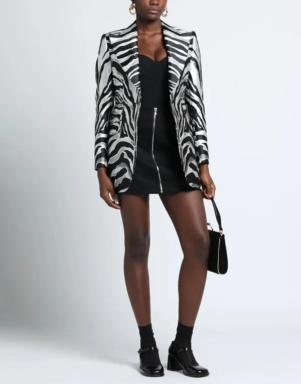 Dolce & Gabbana Single-breasted Zebra-print Blazer