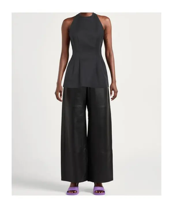 Sportmax Sleeveless Crew Neck Top