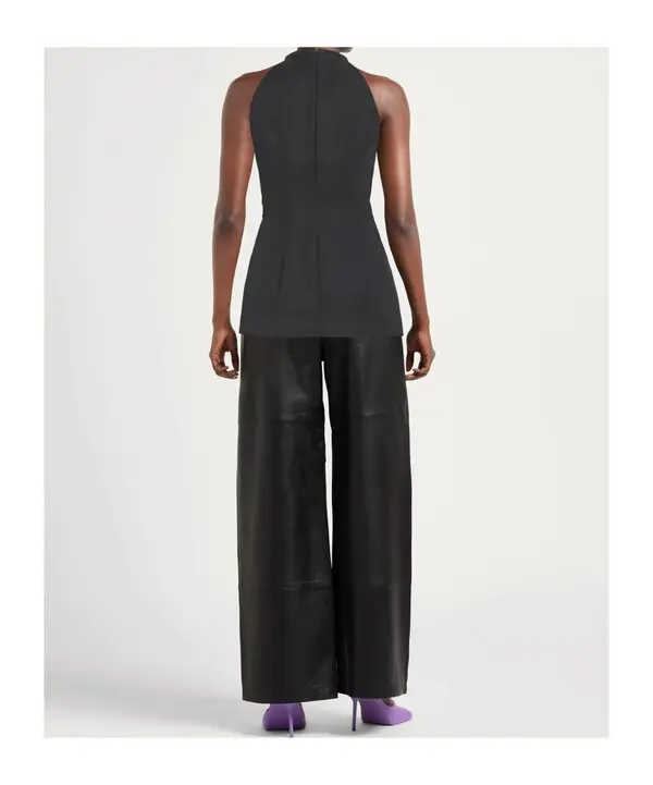 Sportmax Sleeveless Crew Neck Top