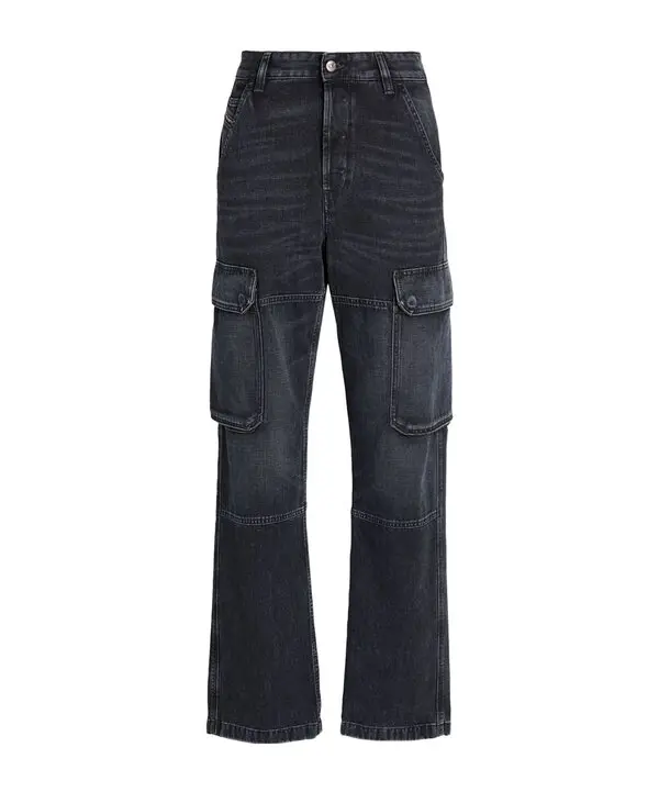 DIESEL® Cargo Denim Trousers