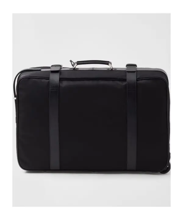 Prada Small Re-nylon And Saffiano Leather Suitcase