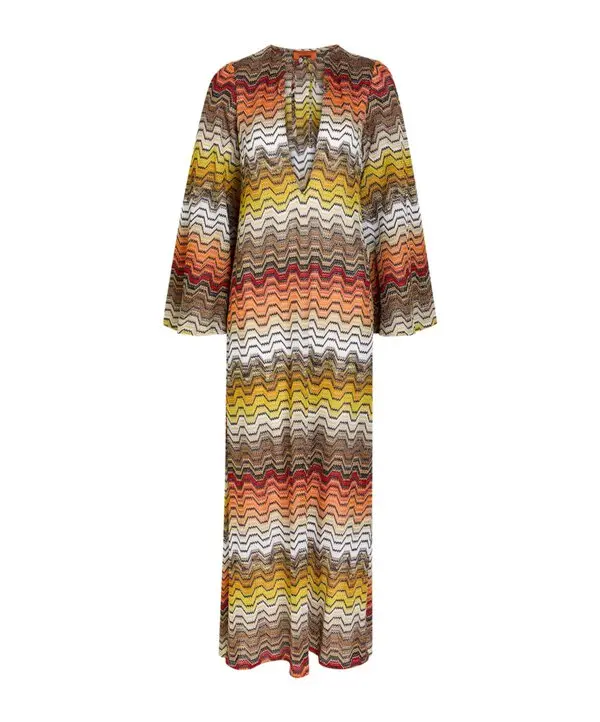 Missoni Metallic Fine Knit Dress