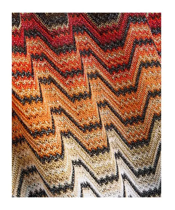 Missoni Metallic Fine Knit Dress