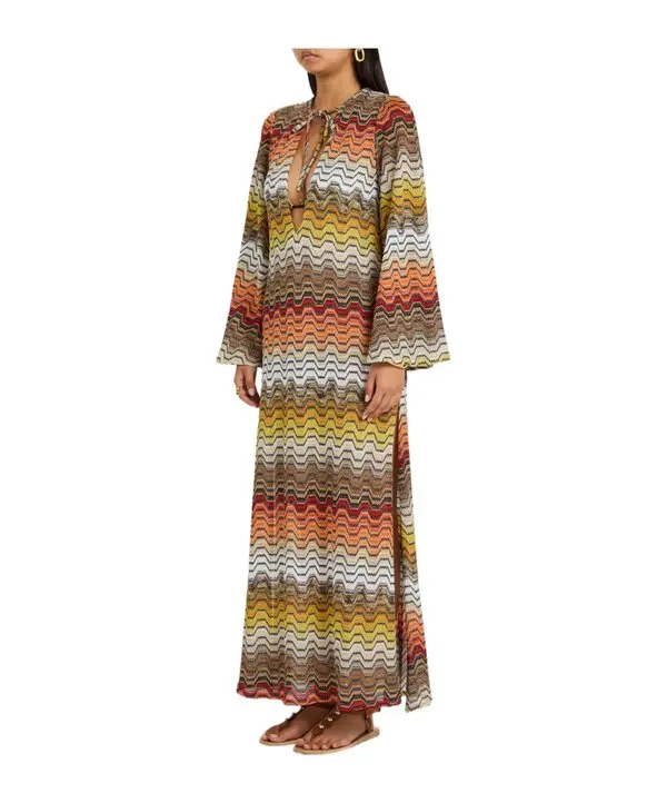 Missoni Metallic Fine Knit Dress