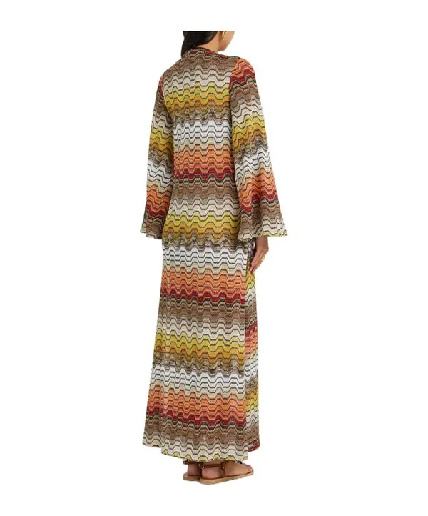 Missoni Metallic Fine Knit Dress