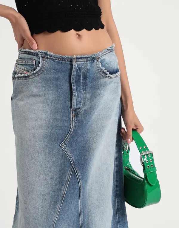 DIESEL® A-line Denim Skirt