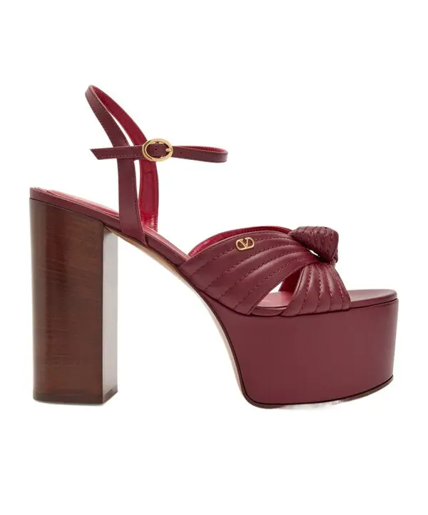 Valentino Garavani High-heel Strappy Leather Sandals