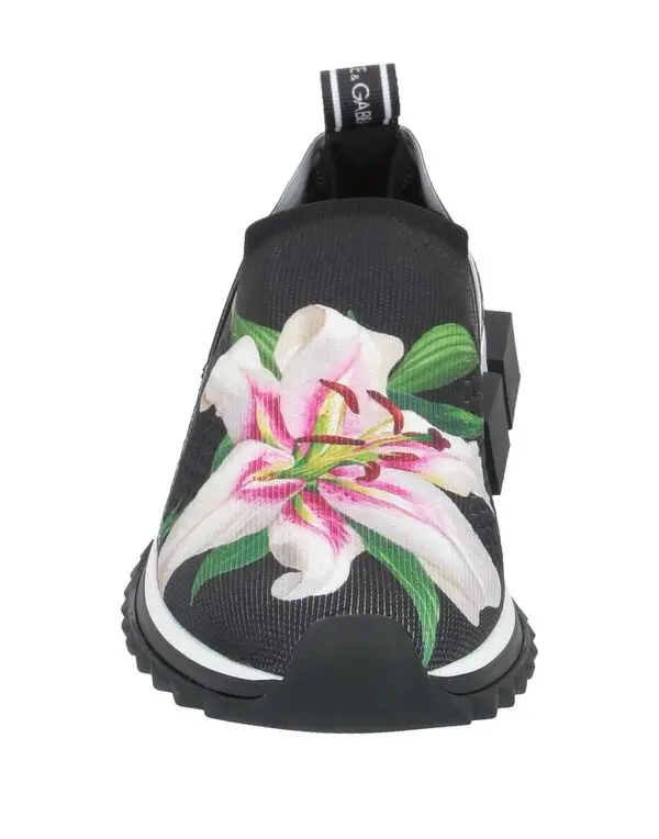 Dolce & Gabbana Floral Slip-on Loafers