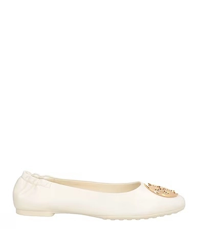 Tory Burch Ballet Flats - White