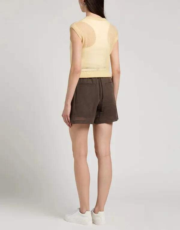 Brunello Cucinelli Solid Color Knitted Sleeveless Top