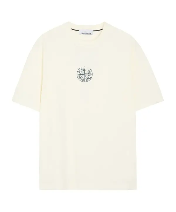 Stone Island Logo-print Cotton T-shirt