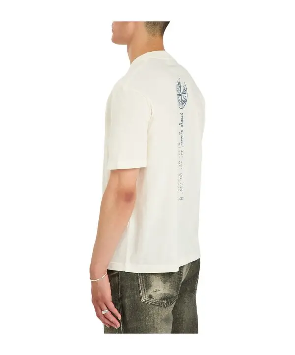 Stone Island Logo-print Cotton T-shirt