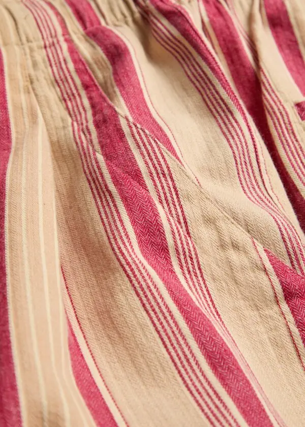 Isabel Marant Étoile Striped Cotton Shorts