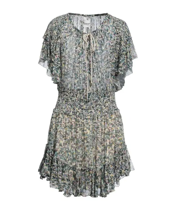 Isabel Marant Étoile Floral Print Short Dress