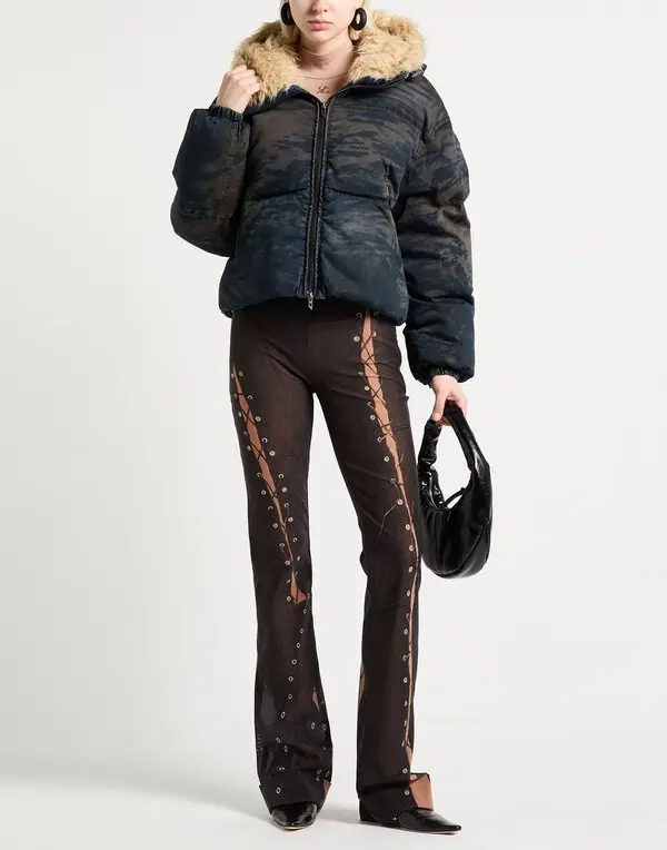 DIESEL® Hooded Padded Denim Jacket