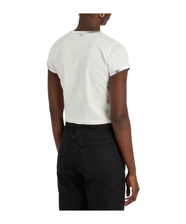 Rabanne Printed Cotton T-shirt