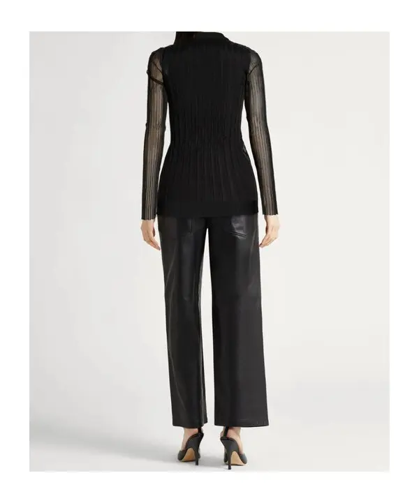 Sportmax Tulle Long Sleeve Top