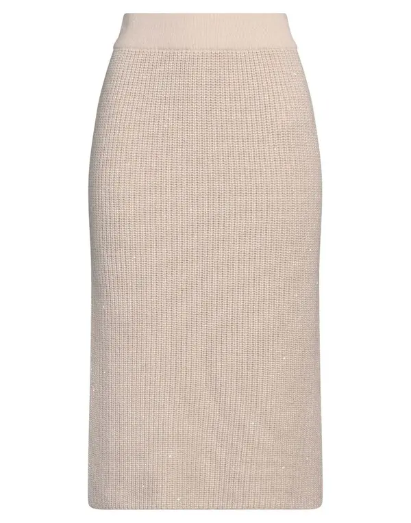 Brunello Cucinelli Sequined Cashmere Knit Pencil Skirt