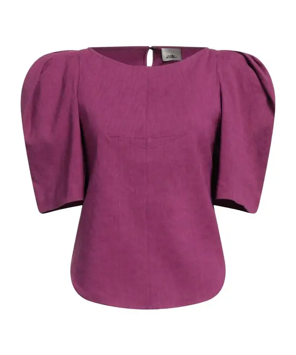 Isabel Marant Étoile Puff Sleeve Top - Red