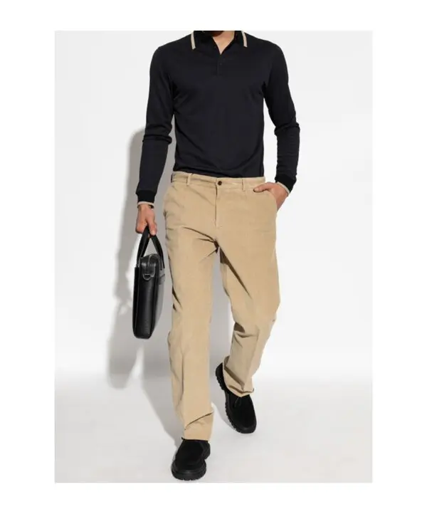 Dolce & Gabbana Long-sleeved Polo Shirt