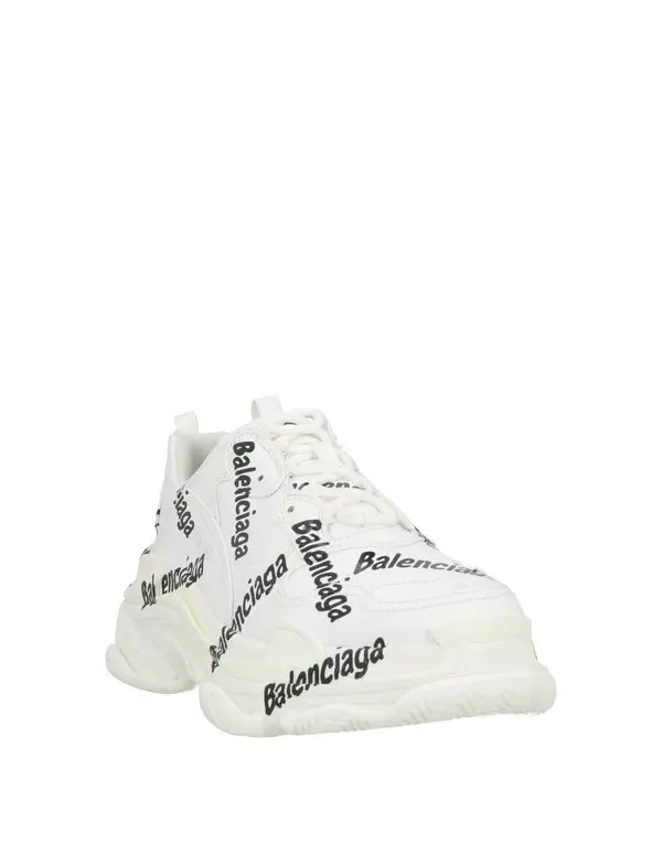 Balenciaga Logo Platform Sneakers
