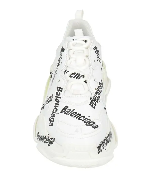 Balenciaga Logo Platform Sneakers