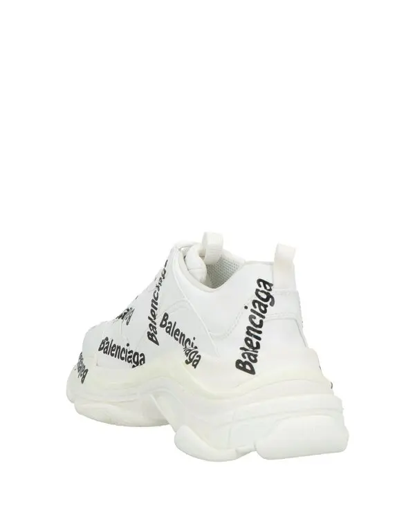 Balenciaga Logo Platform Sneakers