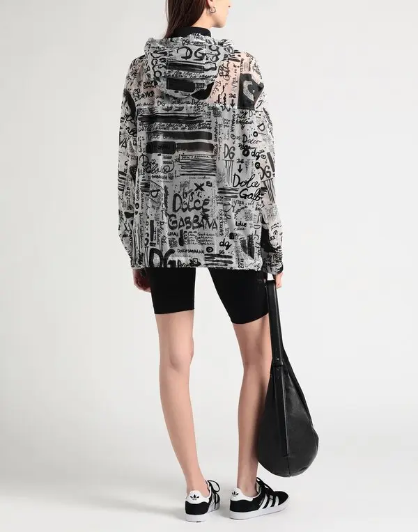 Dolce & Gabbana Minimalist Hooded Trench Coat