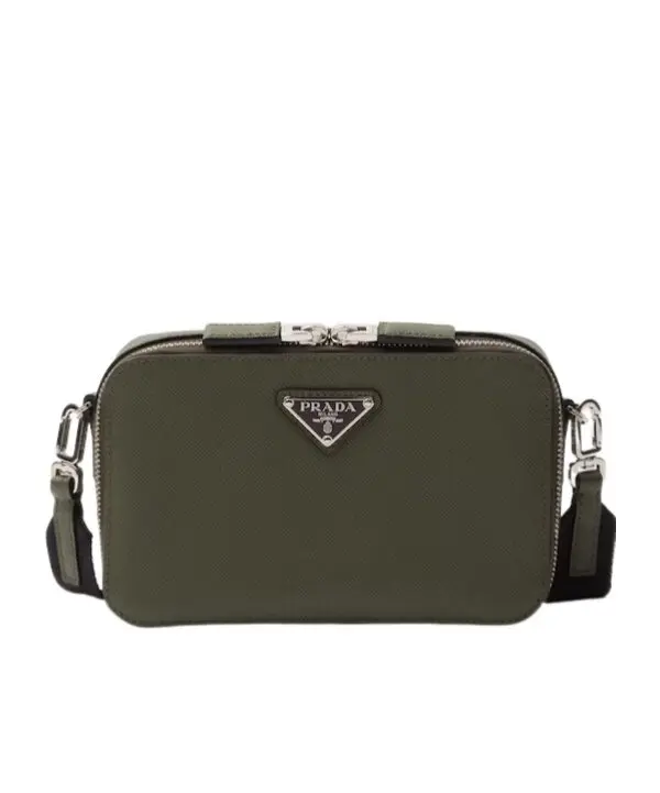 Prada Brique Saffiano Leather Bag