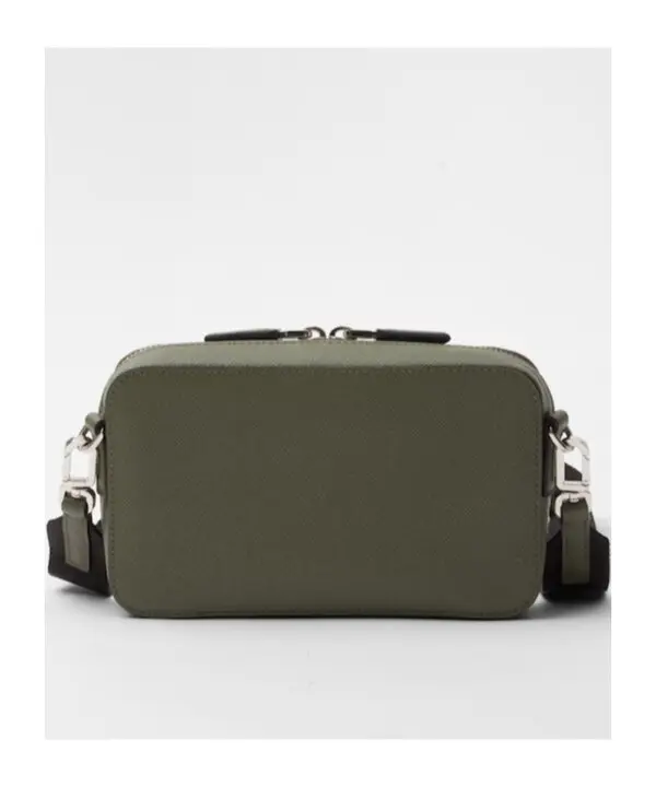 Prada Brique Saffiano Leather Bag