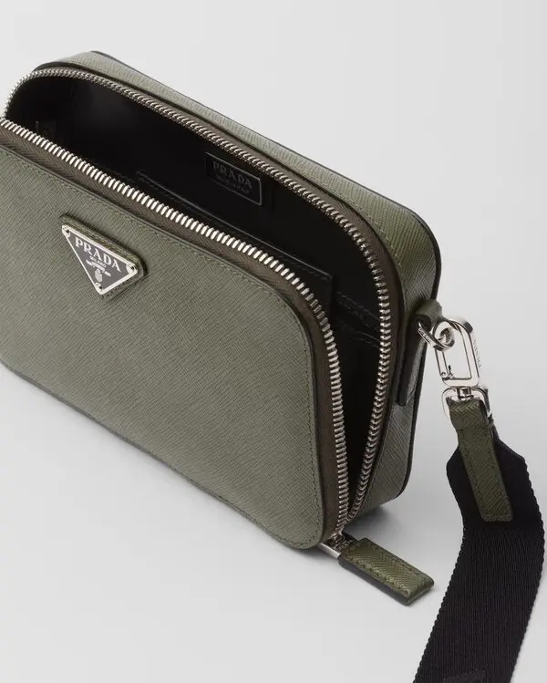 Prada Brique Saffiano Leather Bag