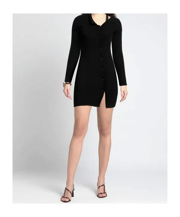 Jacquemus Knitted Long Sleeve Dress