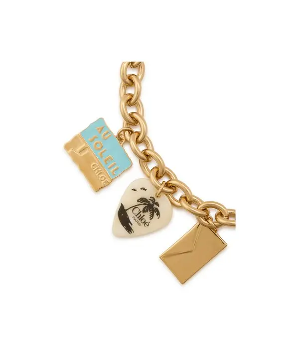 Chloé Postcards Charm Necklace