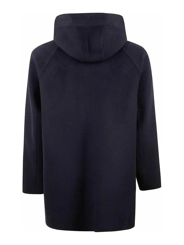 Aspesi Hooded Zip-up Coat