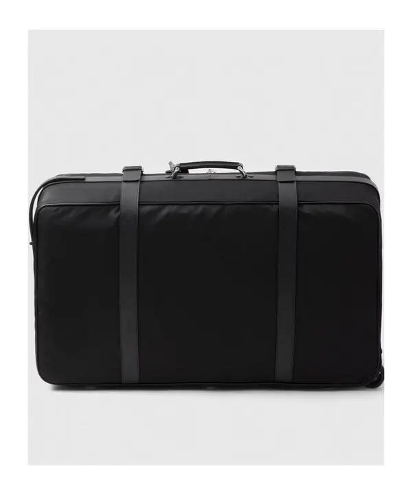 Prada Medium Re-nylon And Saffiano Leather Suitcase