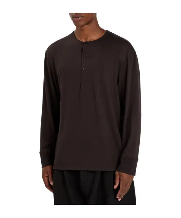 Studio Nicholson Wool Knit Crew Neck Top