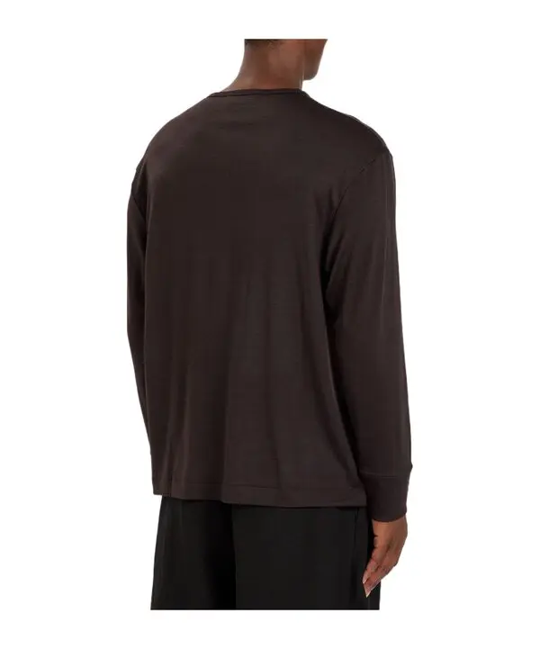 Studio Nicholson Wool Knit Crew Neck Top