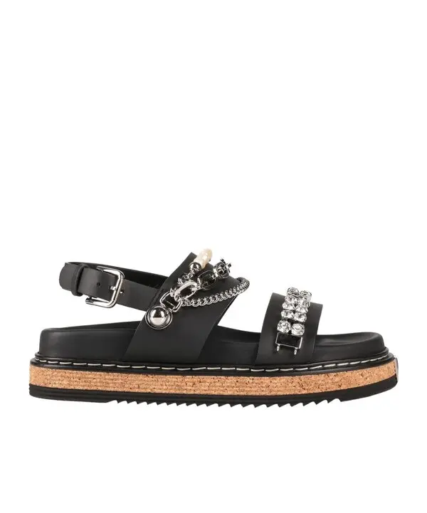 Dolce & Gabbana Embellished Technical Sandals