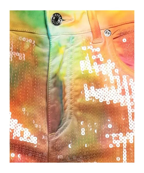 Dolce & Gabbana Color Block Long Pants