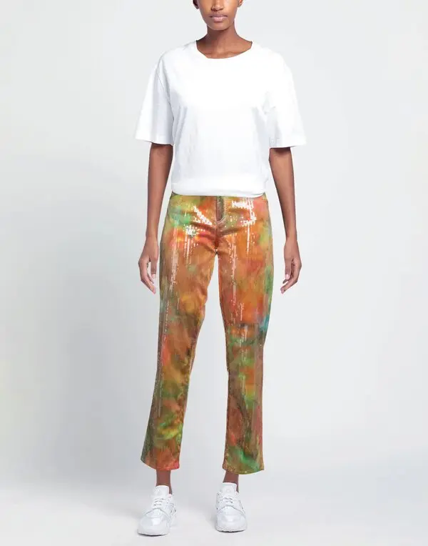 Dolce & Gabbana Color Block Long Pants