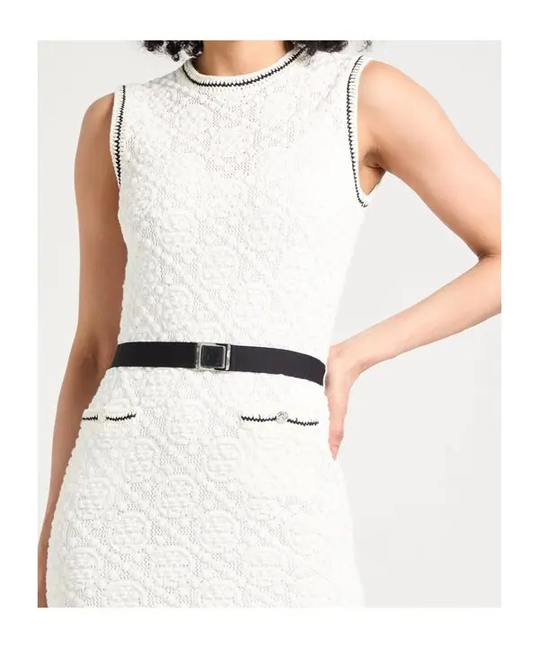 Tory Burch Sleeveless Round Neck Dress