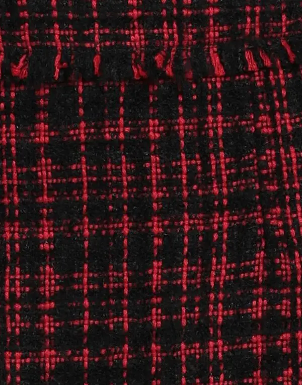 Dolce & Gabbana Flared Checked Tweed Skirt