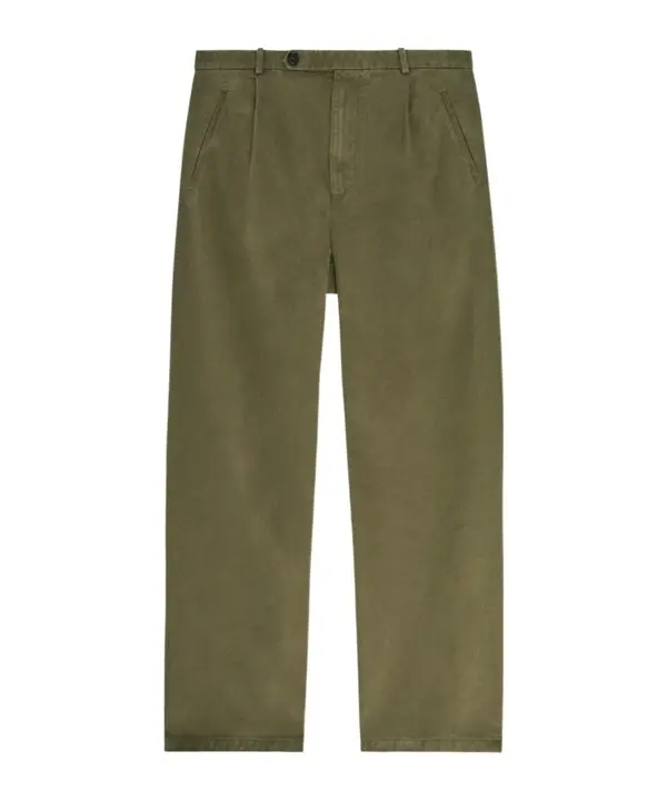 JIL SANDER Casual Pure Cotton Trousers