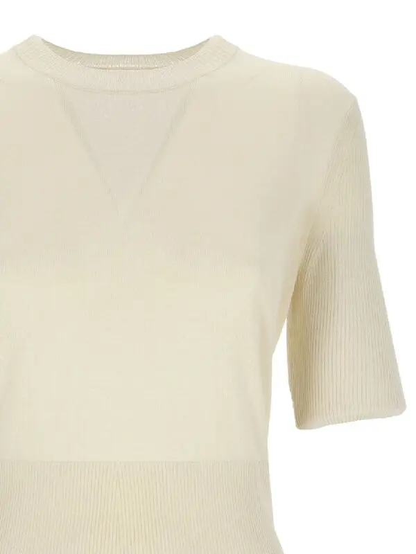 JOSEPH Contrasting-trim Crew Neck Jumper