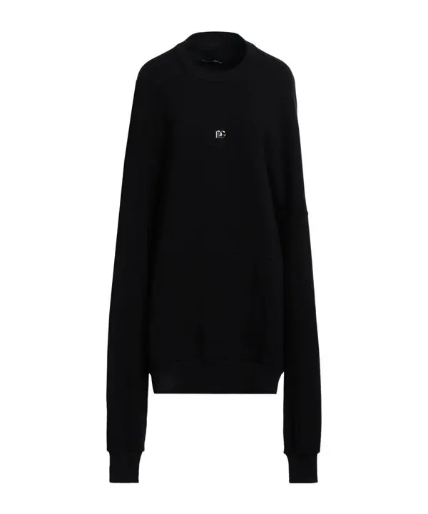 Dolce & Gabbana Solid Color Fleece Sweatshirt