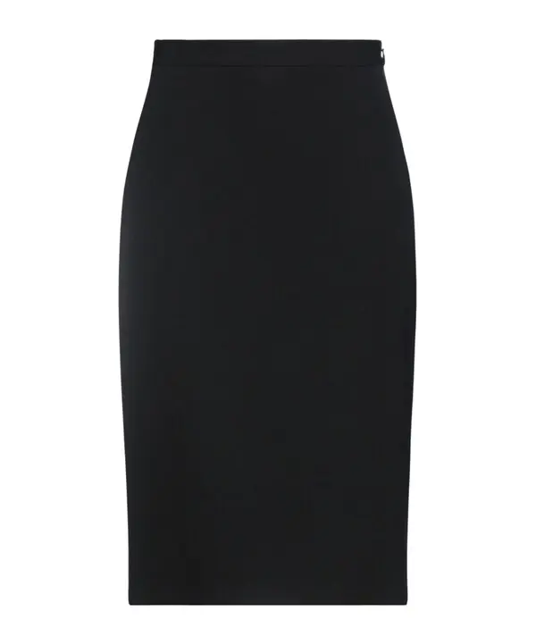 Burberry Solid Color Bodycon Skirt