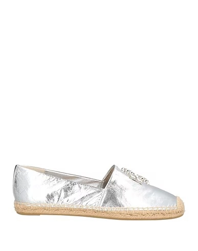 Tory Burch Metallic Straw Sandals - White