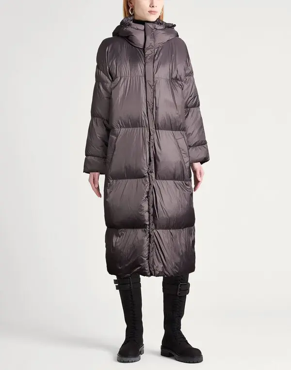 DIESEL® Hooded Long Padded Coat