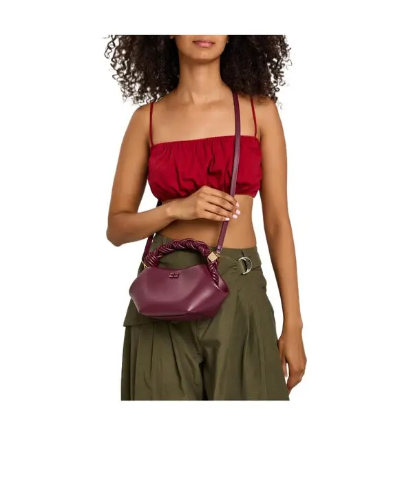 GANNI Solid-color Handbag